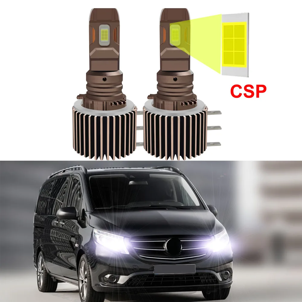 H15-LED-Headlight-Bulbs-For-Mercedes-Vito-W447-2014-2022-High-Beam-with ...
