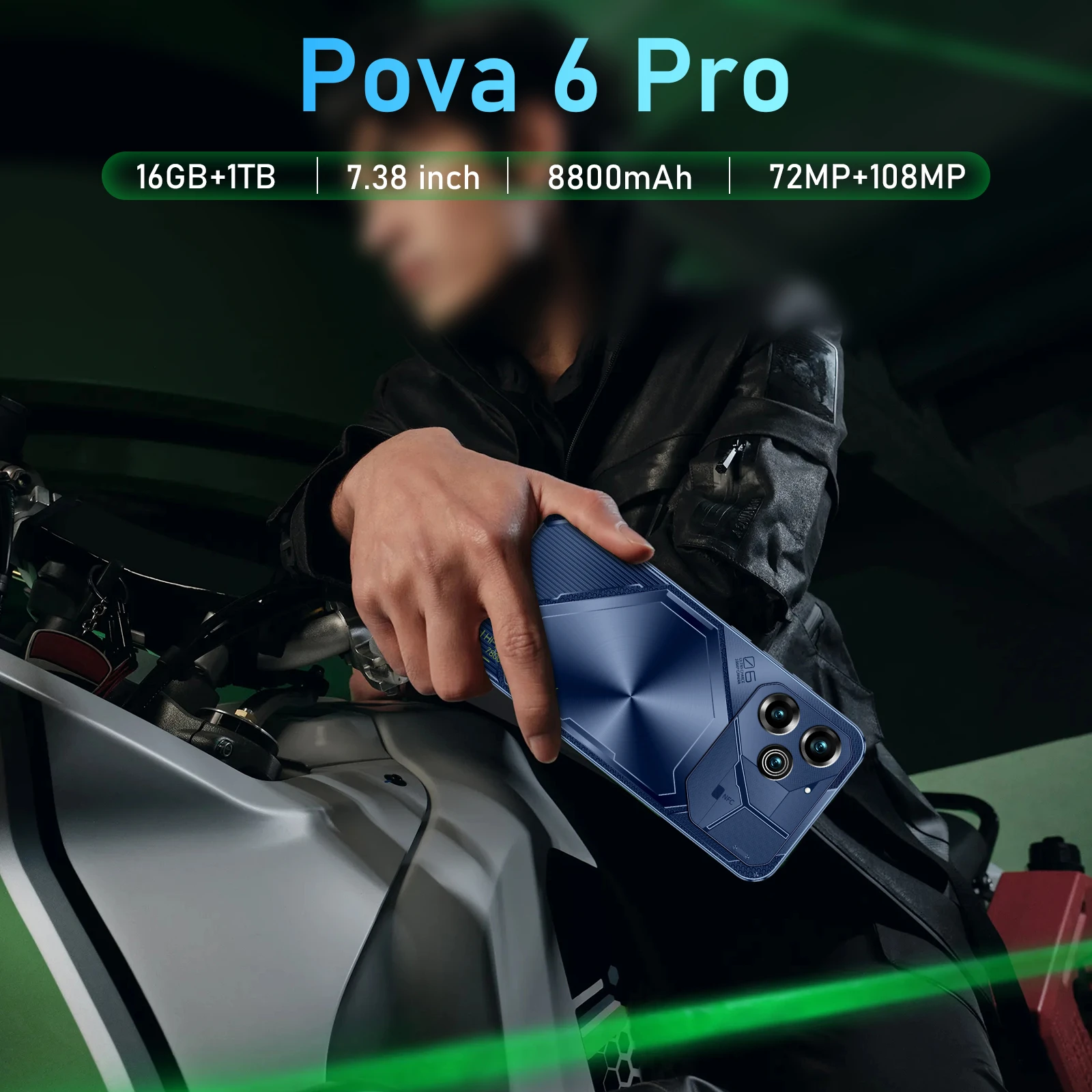 2024-pova-6-pro-smartphone-6-8-polegada-tela-cheia-4g-5g-telefone ...