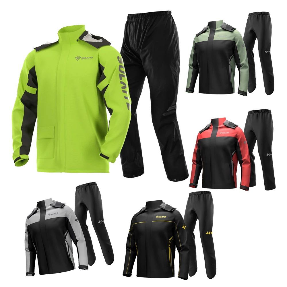 SULAITE-Motorcycle-Raincoat-Suit-Waterproof-Motorcyclelist-Suit ...