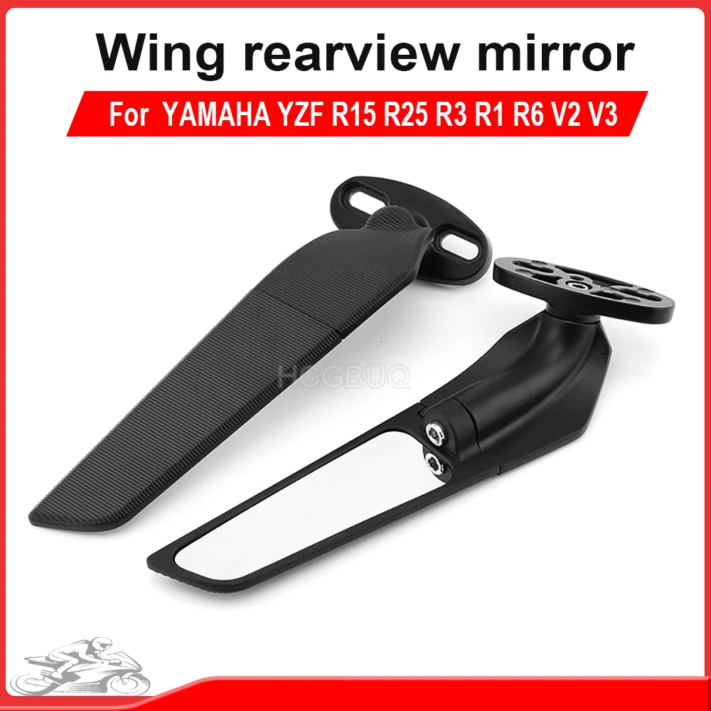 Motorcycle Rear View Mirrors For YAMAHA YZF R15 R25 R3 R1 R6 V2 V3 ...