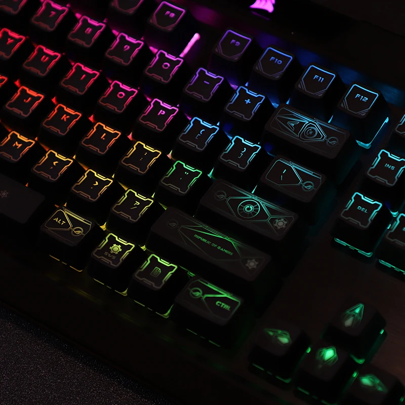 Generation-Coated-Keycaps-ROG-Source-Program-RGB-lighting-effect ...