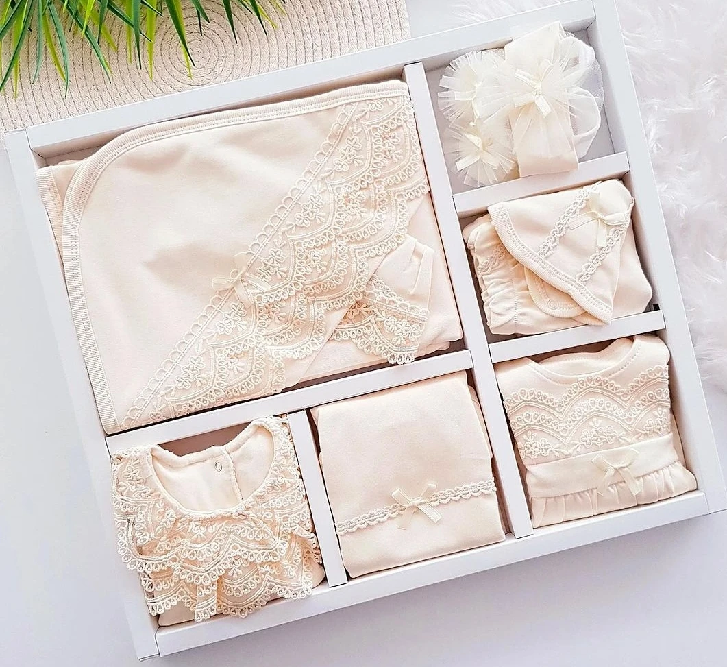 Luxury-Baby-Girl-Outfit-Set-Newborn-Baby-Set-Lace-Laced-Baby-Girl ...