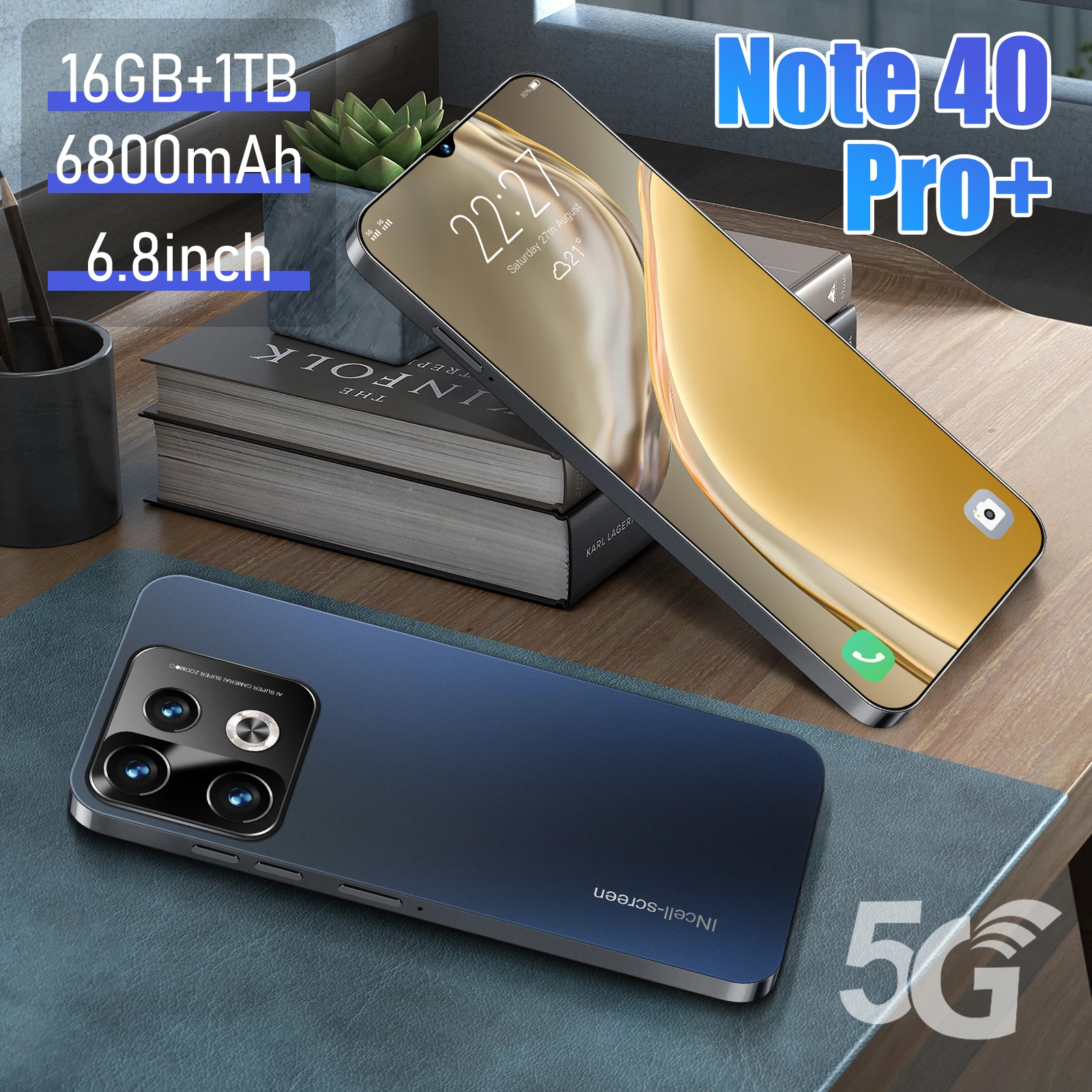 Note-40-Pro-tel-fono-m-vil-de-alta-gama-Smartphone-de-2024-pulgadas ...