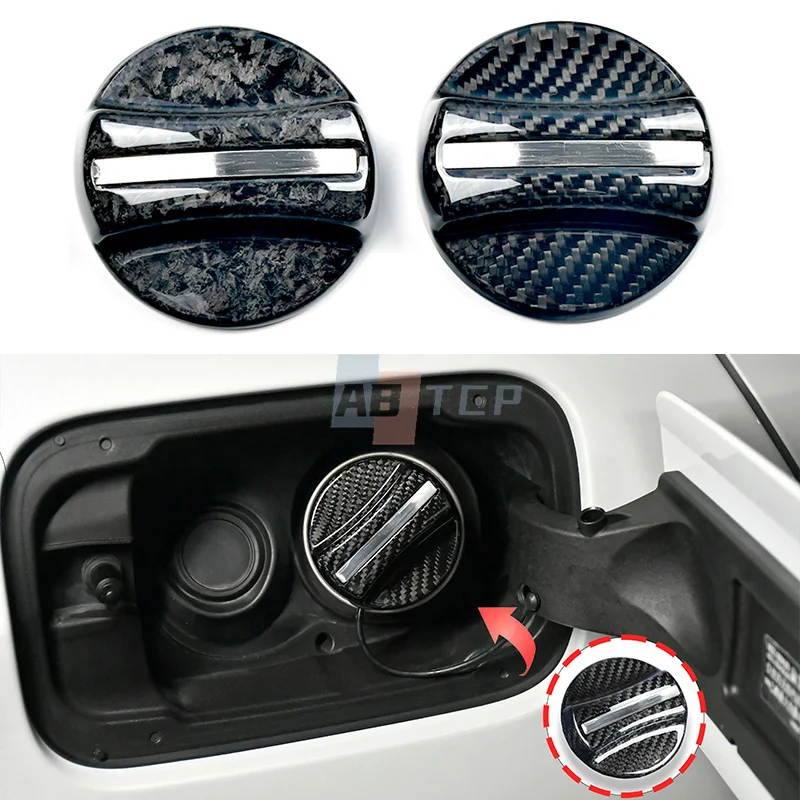 Dry-Carbon-Fiber-Fuel-Tank-Cap-Trim-Cover-For-BMW-G01-G02-G05-G06-G11 ...