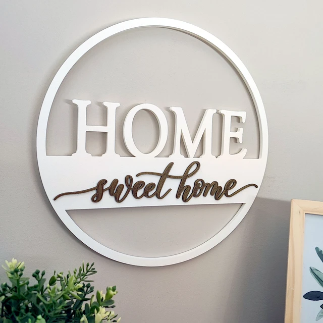 Home Sweet Home Signs Modern