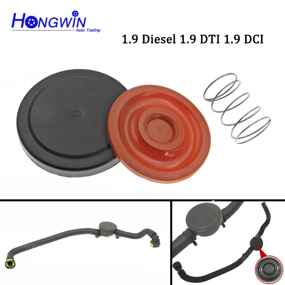 8200466560 Crankcase Breather Vent Vavle Hose Pipe Cover For Renault ...