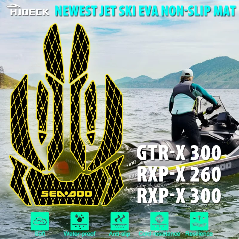 Customized-Jet-Ski-Mats-Non-Slip-Motorboat-Traction-Mat-Seadoo-RXP-X ...