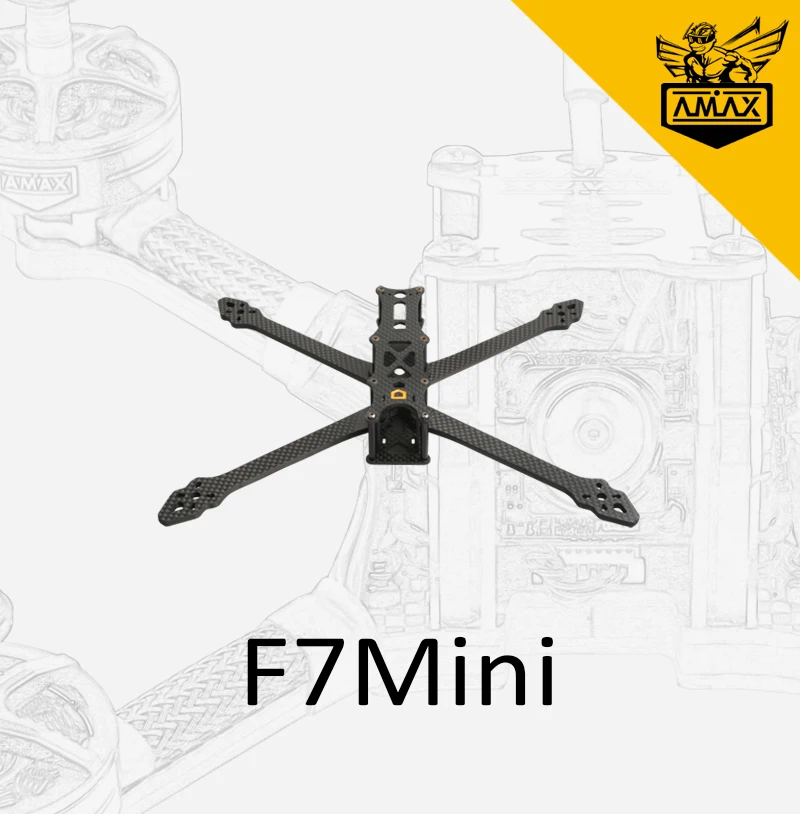 F7Mini 7'' FPV Freestyle Drone Carbon Frame High Quality Light Weight ...