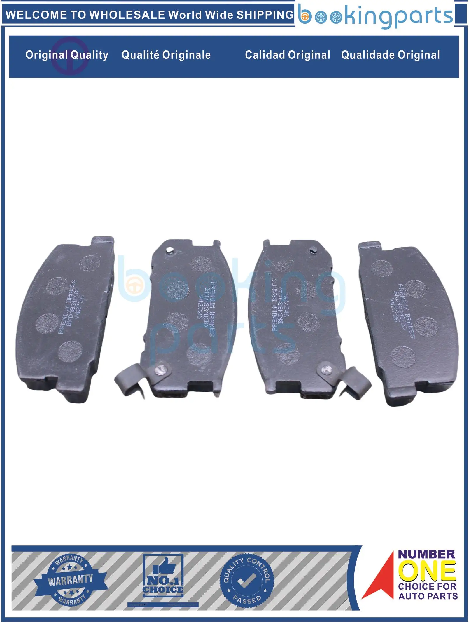 BKD18310-B-7184D282-MD282-D282-Brake-Pad-For-TOYOTA-CELICA-COROLLA ...