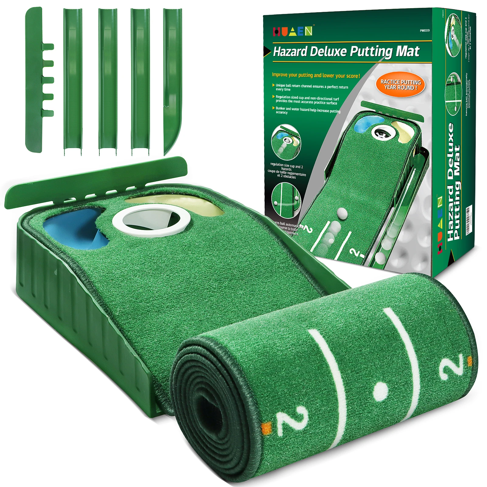 퍼팅연습기퍼팅매트퍼팅매트골프공 퍼팅 매트 골프 실내 골프 퍼팅 매트 공 반환 미니 골프 게임 가정 및 사무실 남자 아버지의 날 선물 골프퍼팅연습퍼팅 연습매트