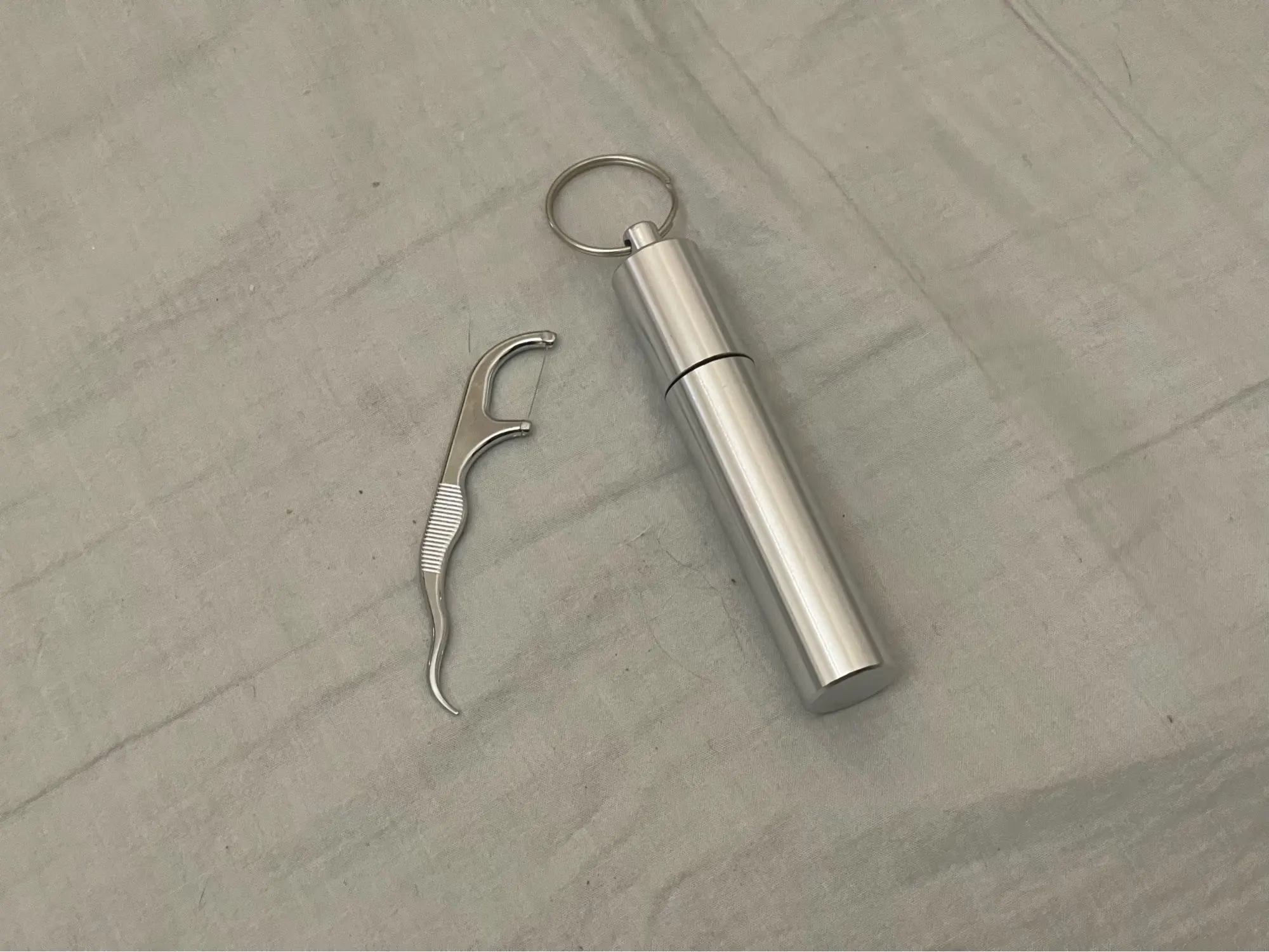 Minty Portable Metal Toothpick Cleaner Set - Mavigadget