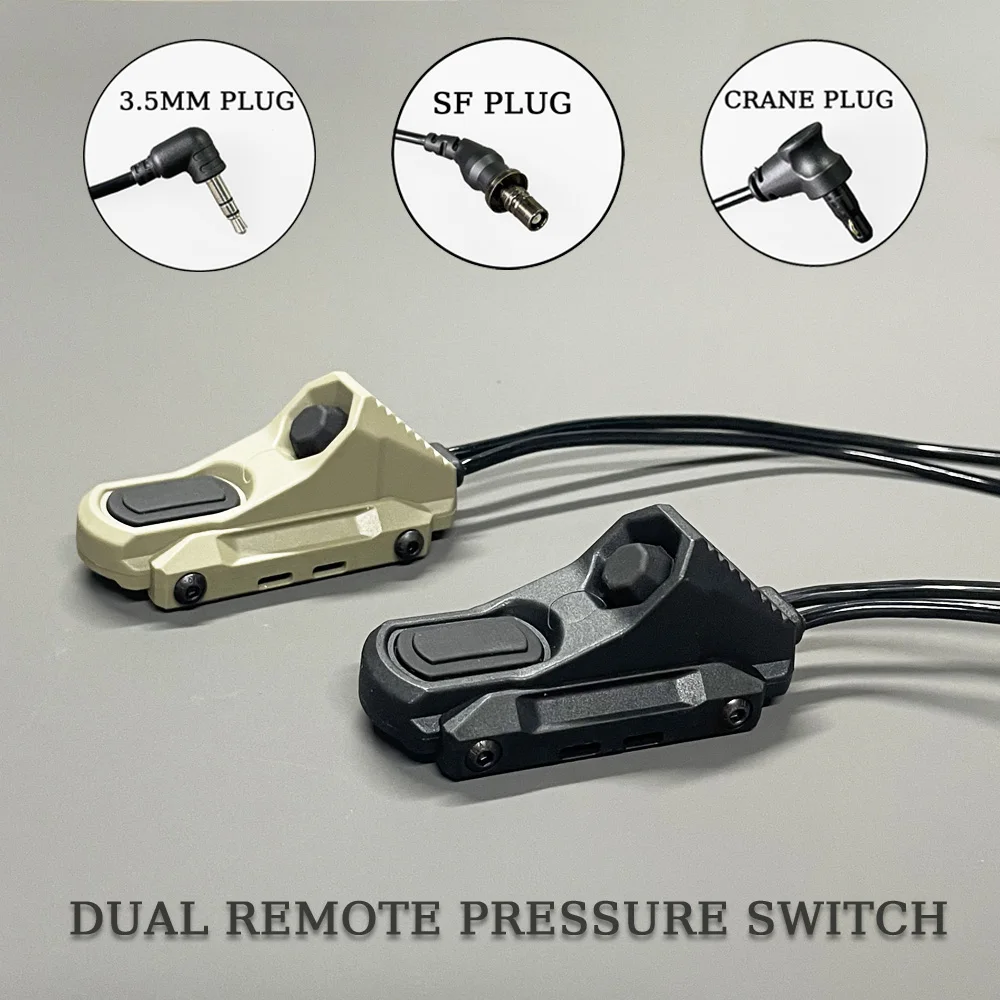 Tactical-Dual-Remote-Pressure-Switch-SF-Crane-Laser-3-5mm-Plug-M300 ...