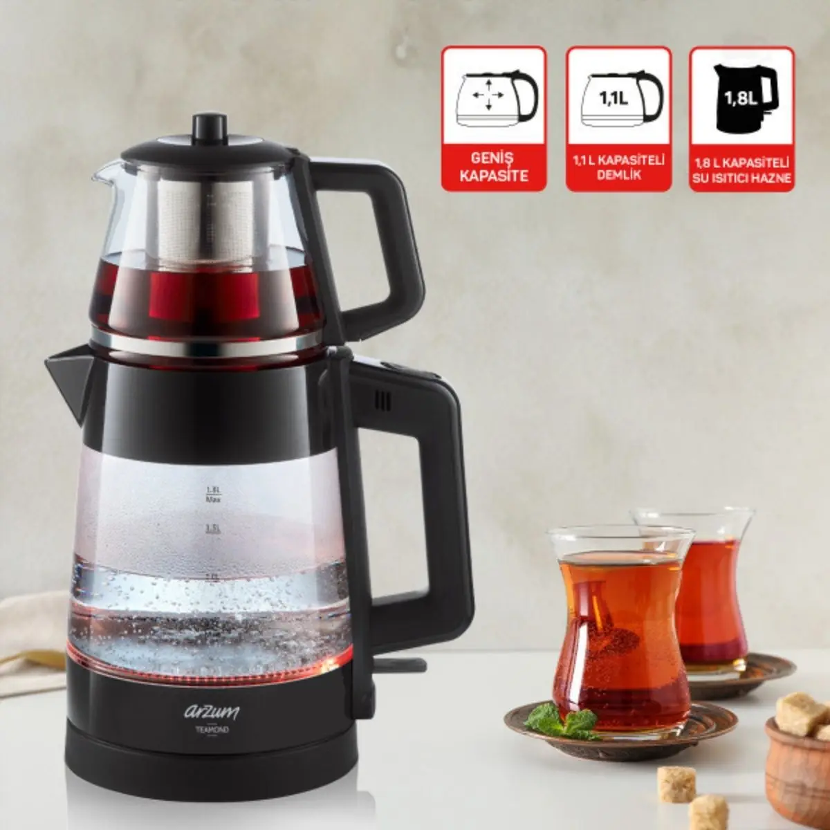Glass-Electric-Teapots-Turkish-Tea-Machine-Kettle-Tea-Infuser-Two-Piece ...