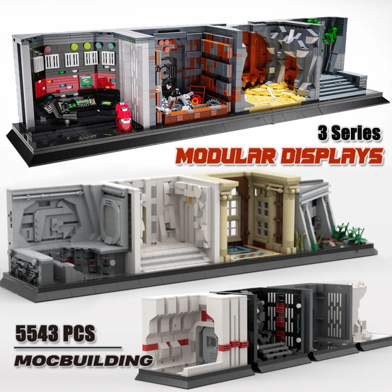 Movie-Ultimate-Collector-Mini-Model-Modular-Displays-Moc-Building-Block ...