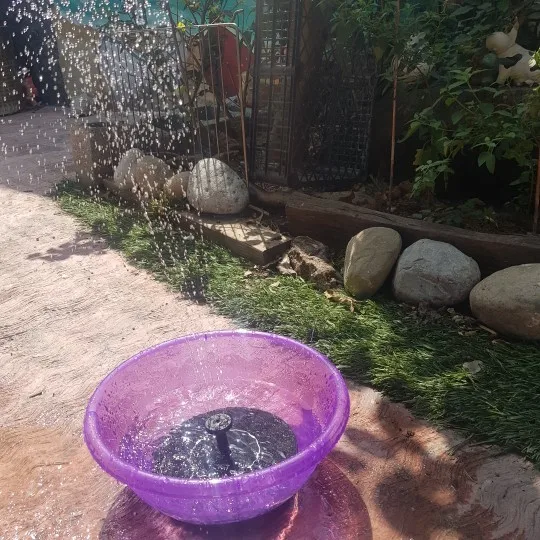 Solar Floating Fountain Floating Solar Fountain Garden Water Fountain ...