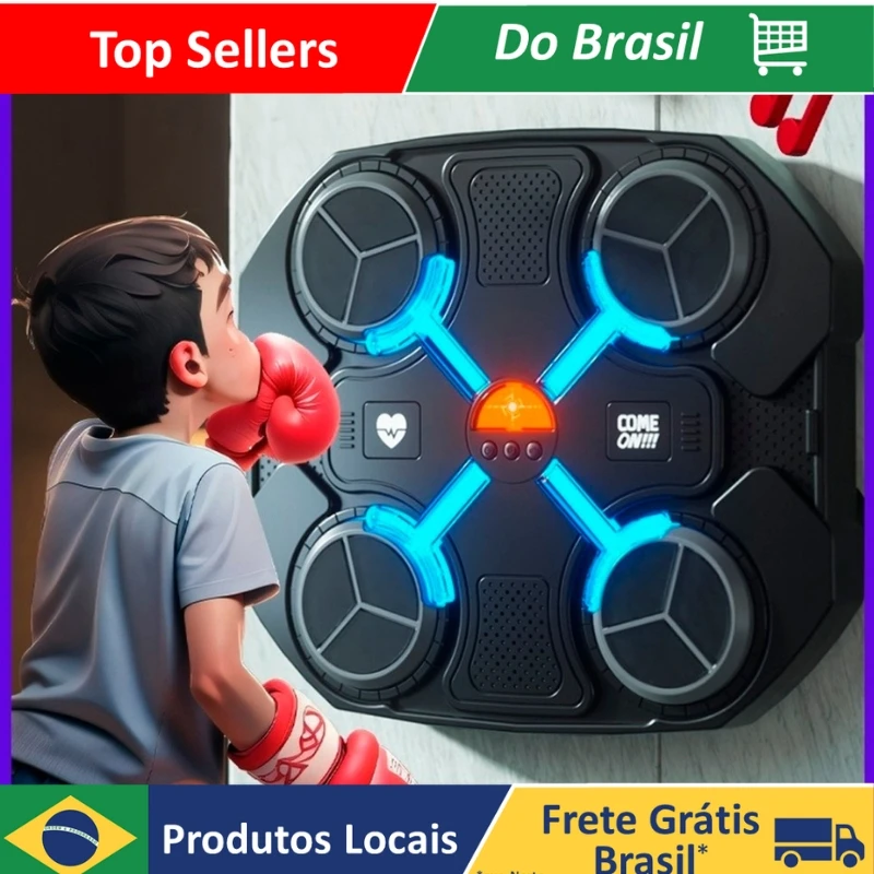 Smart-Music-Boxing-Machine-Bluetooth-Beat-Punch-Wall-Target-LED-Lighted ...