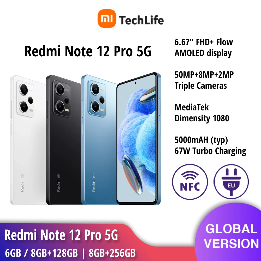 Vers-o-Global-Redmi-Note-12-Pro-5G-C-mera-com-OIS-Dimensidade-MediaTek ...
