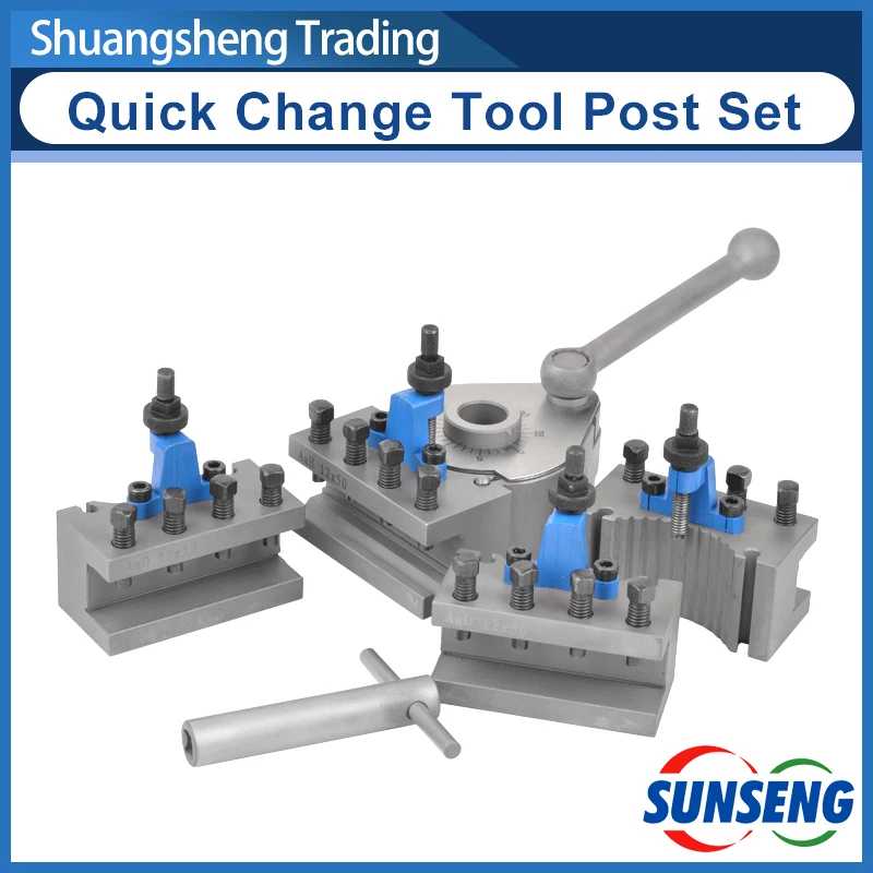 Lathe Quick Change Tool Post Set WM210V&WM180V&0618 12x12mm tool rest ...