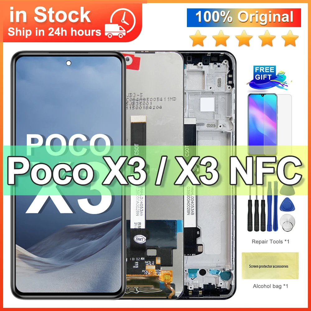 6-67-Original-POCO-X3-Display-For-XIAOMI-POCO-X3-Pro-Lcd-Display-Touch ...