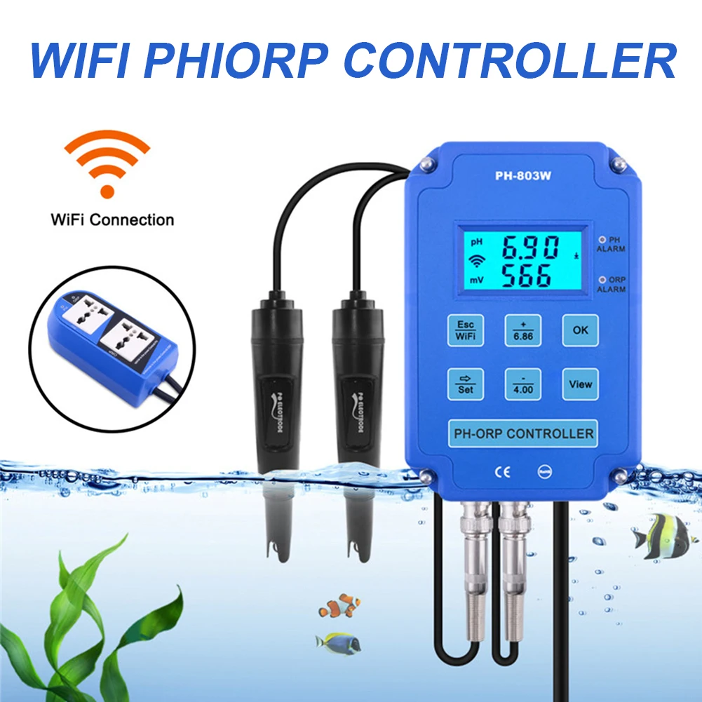 2-In-1-Digital-pH-ORP-Redox-Controller-Monitor-WiFi-Water-Quality ...