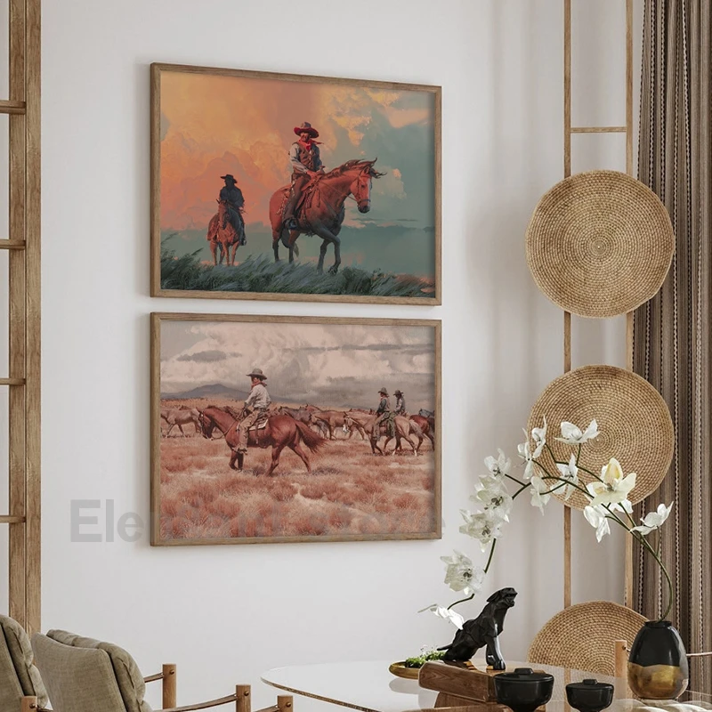 Cowboy And Western Wall Decals