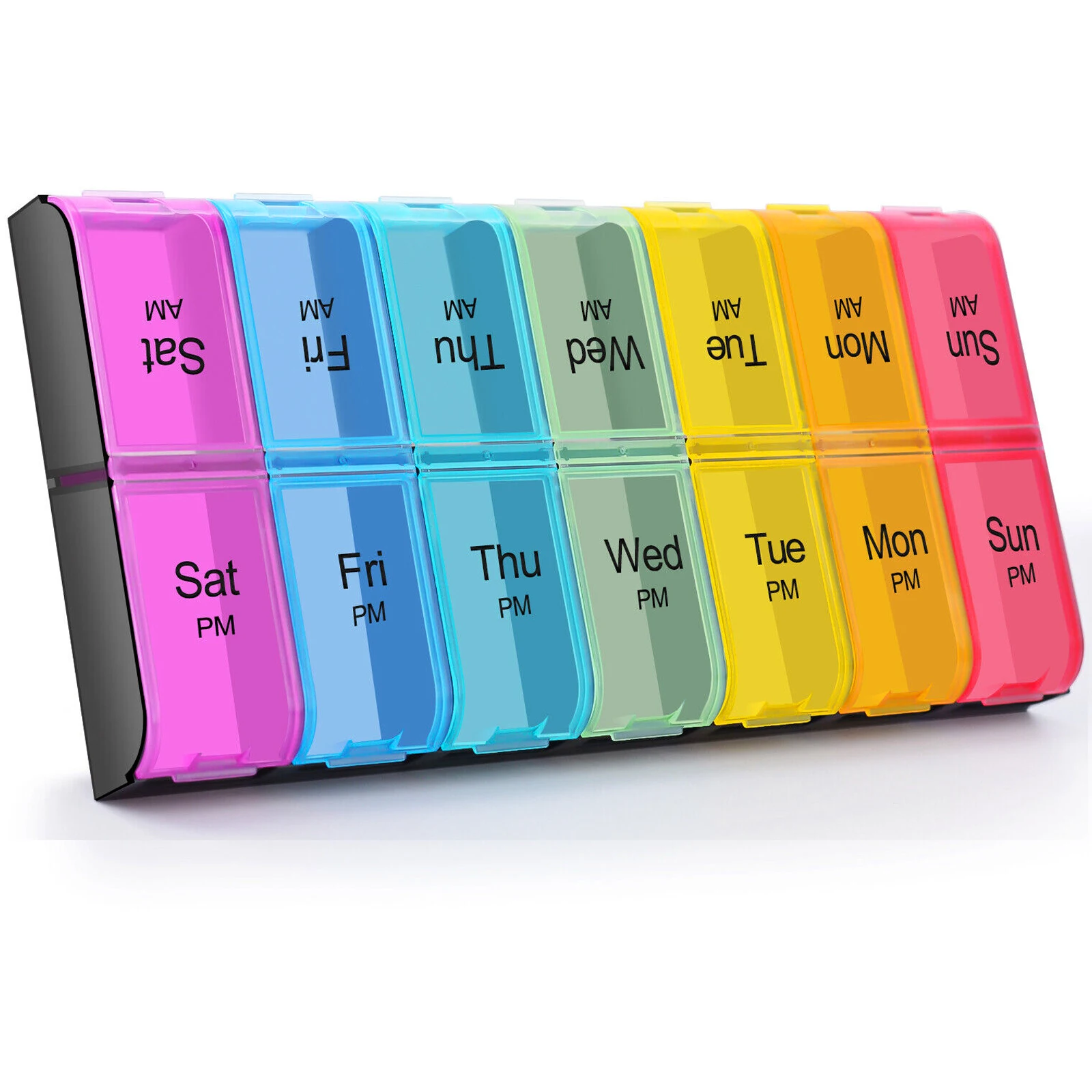 Extra-Large-Pill-Organizer-Weekly-XL-AM-PM-Pill-Case-7-Day-Pill-Box ...