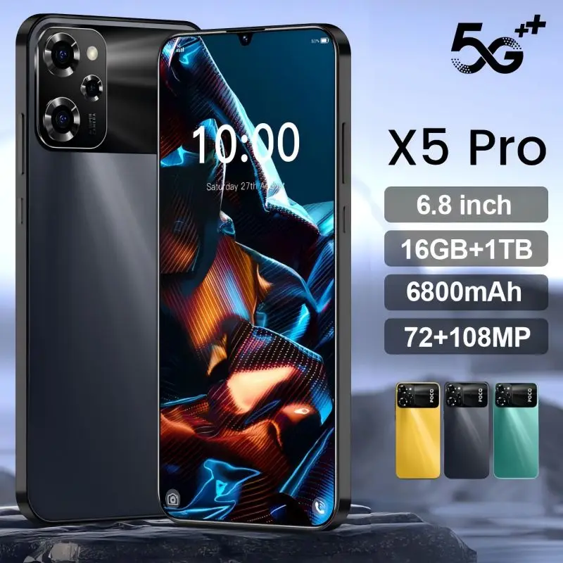 Original-Mobile-Phones-Android-X5-Pro-6-8-inch-HD-Screen-16-1TB ...