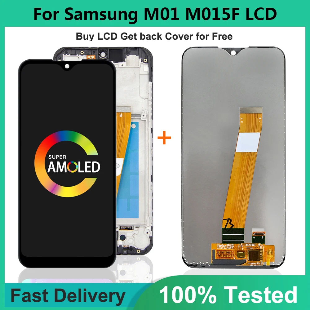 AAA-Quality-For-Samsung-Galaxy-M01-LCD-Display-M015F-M015G-M015DS-SM ...