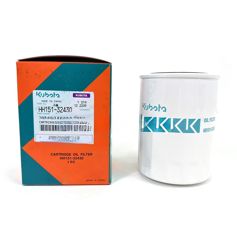 Kubota oil filter, V2203 V2403, HH151-32430, genuine engine parts ...