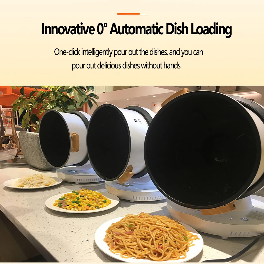 Automatic Food Processor Smart Intelligent Cooking Machine ...