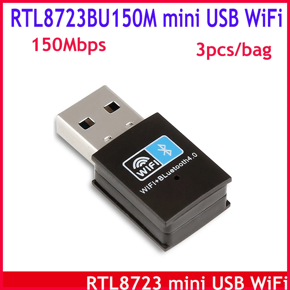 3-PCS-Bag-RTL8723BU-mini-USB-WiFi-with-RTL8723B-chip-150Mbps-2-4GHz ...