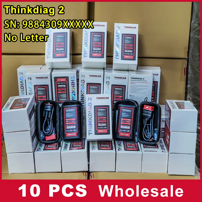 10 pcs Thinkdiag 2 All System Bidirectional Control OBD2 Diagnostic ...