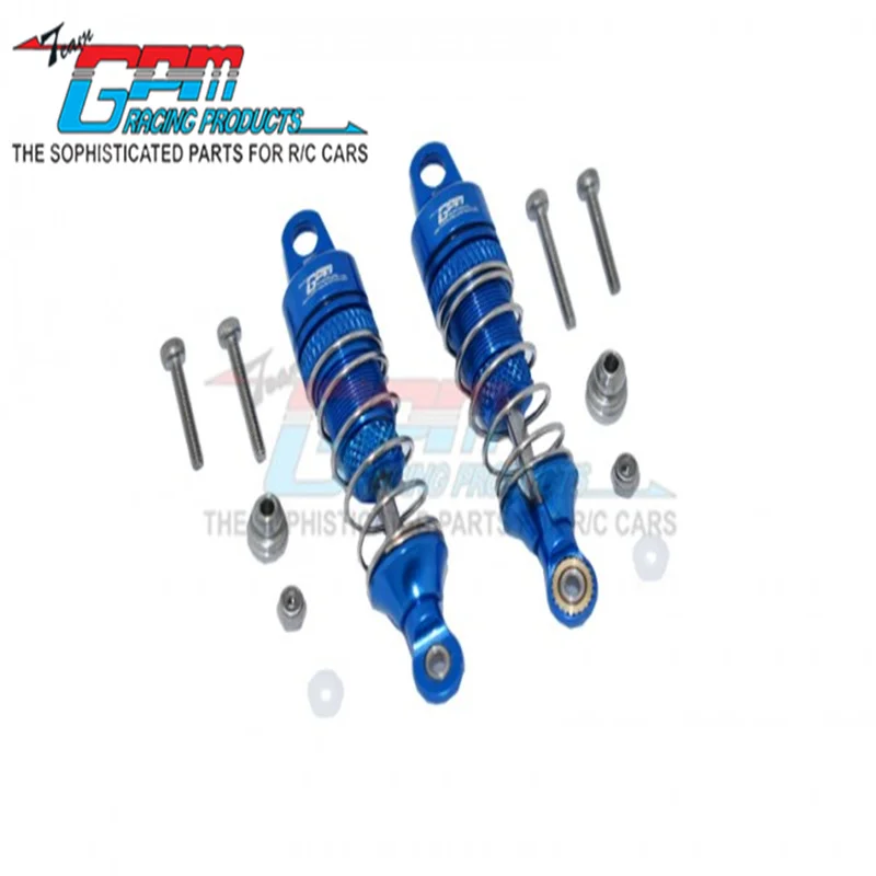 GPM-ALUMINUM-FRONT-SPRING-DAMPERS-50MM-12PC-SET-For-LOSI-1-18-Mini-T-2 ...