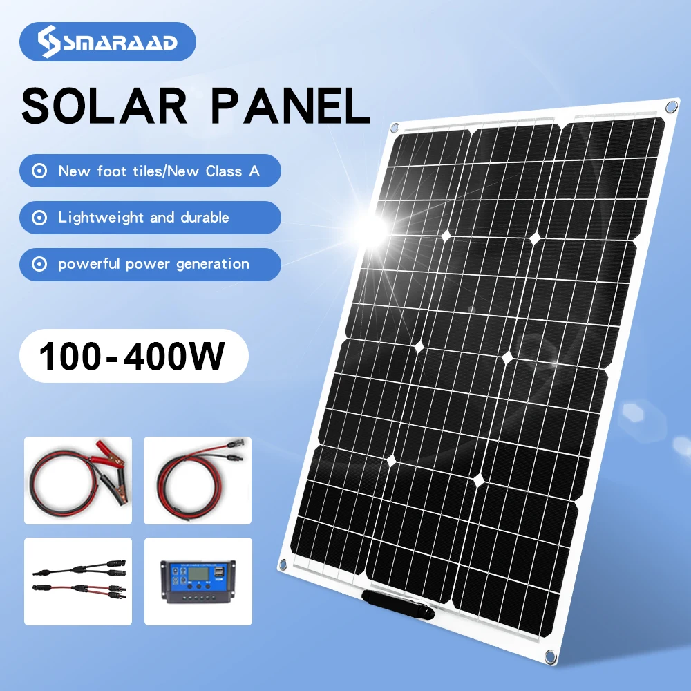 Panel-Solar-Flexible-de-12V-18V-100W-200W-500W-para-cargar-la-bater-a ...