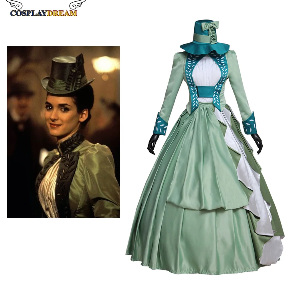 Dracula-Mina-s-dress-victorian-renaissance-green-prom-dress-Bram-Stoker ...