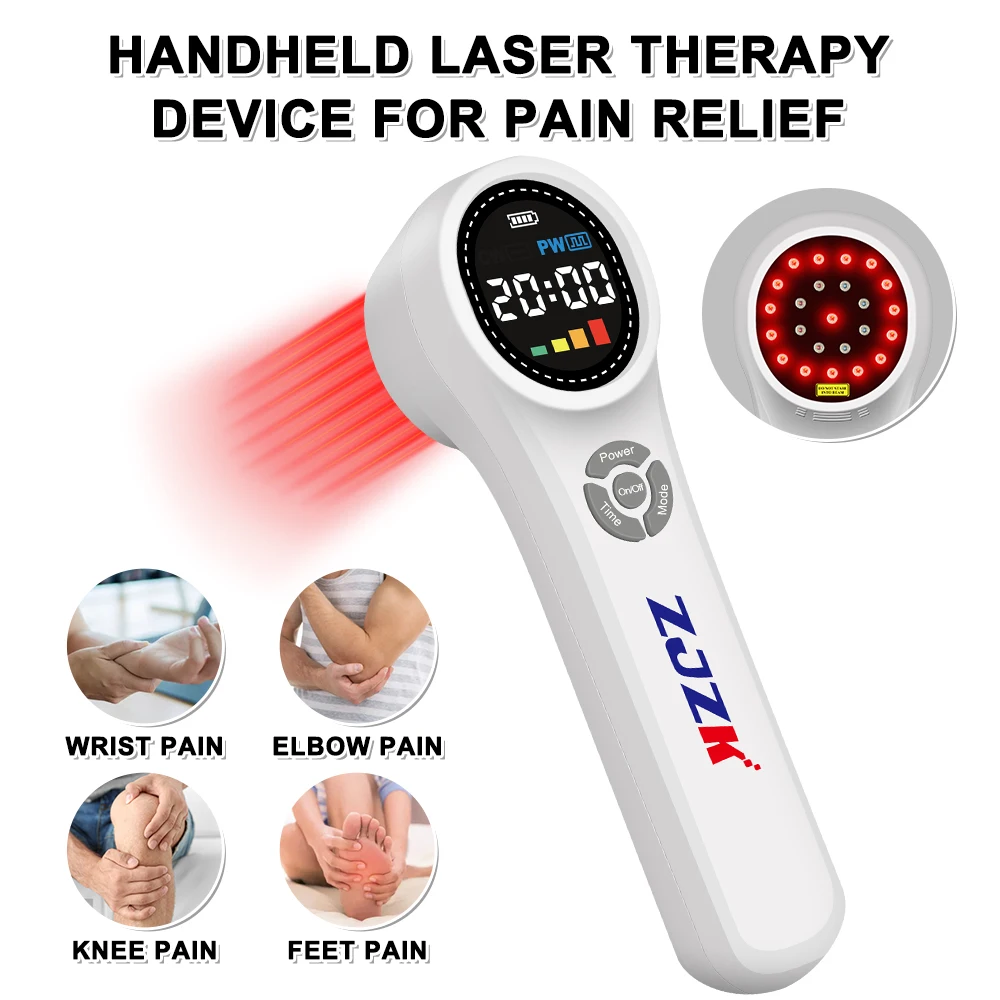 ZJZK-Laser-Therapy-Devices-24-Laser-Diodes-Handheld-Medical-Devices-660nm-810nm-980nm-for-Knee ...
