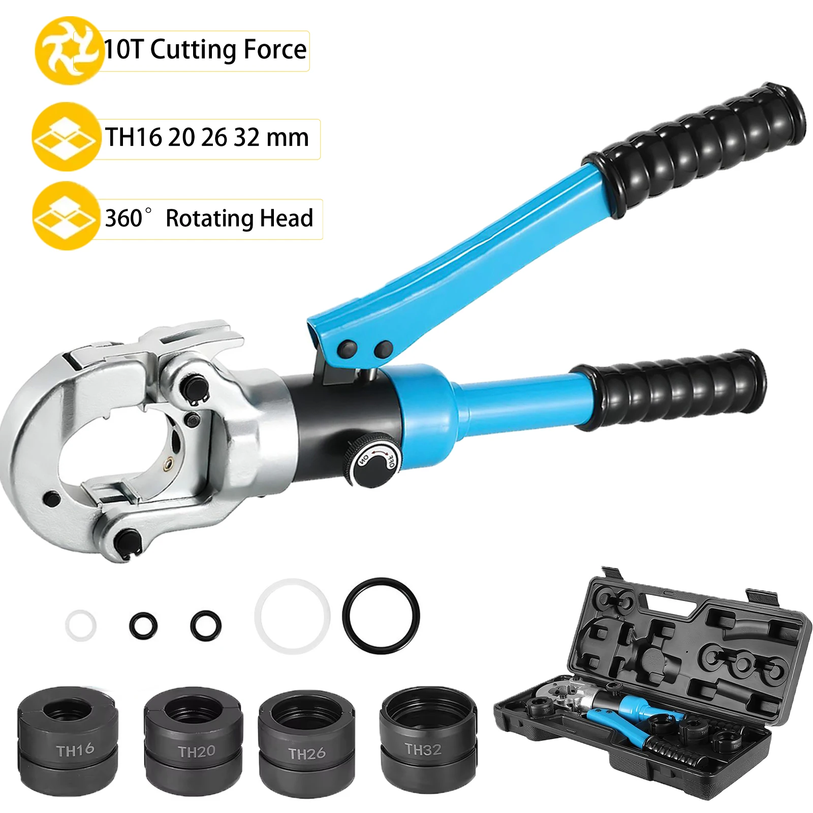 Hydraulic Pex Pipe Crimping Tools Copper Tube Fittings Press Crimping ...
