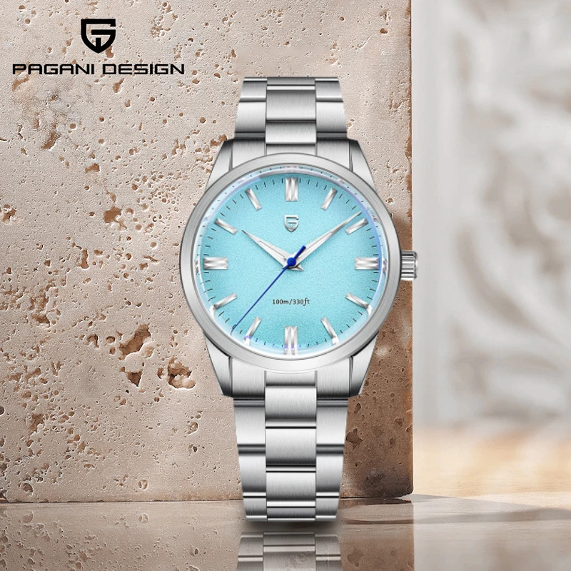 Pagani Design Fashion Men's Quartz Wristwatch 40mm Simple Stainless ...