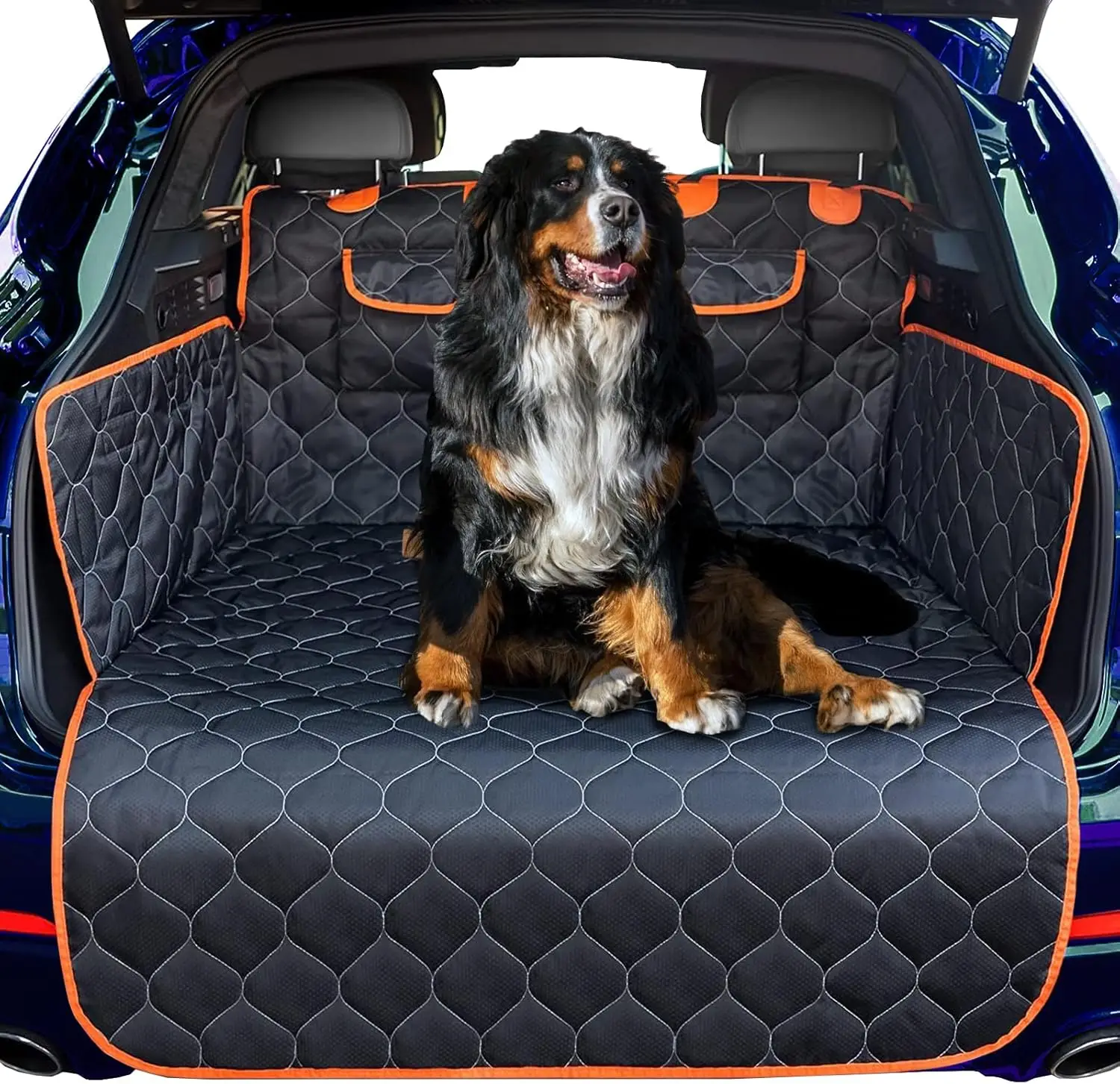 Car Boot Liner for Dogs Waterproof Heavy Duty Non-Slip Quilted Pet Boot ...