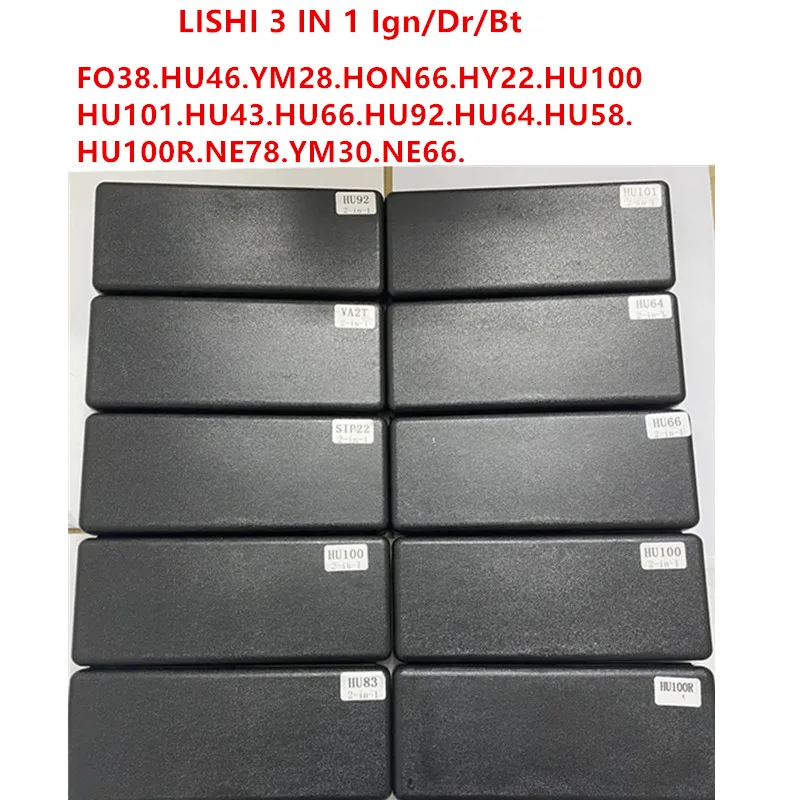 LISHI 3 IN 1 TOOL FO38 HU46 YM28 HON66 HY22 HU100 HU101 HU43 HU66 HU92 ...