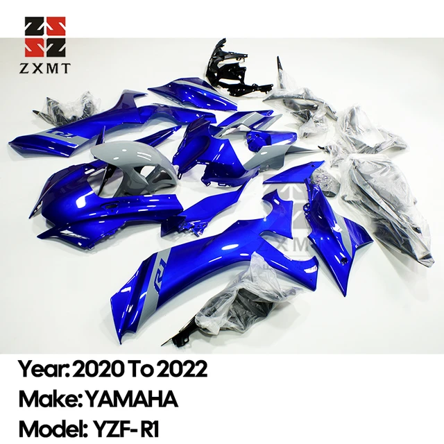 2022 Yamaha R1 Blue