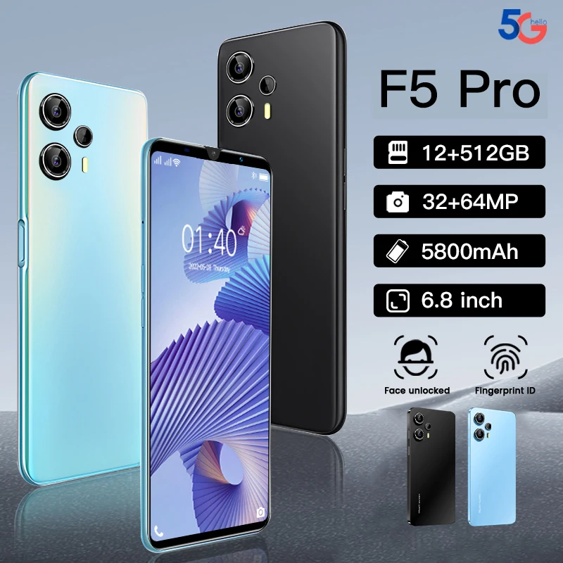 F5-Pro-Dual-Sim-Smartphone-Celular-Android-14-Desbloqueado-5G-HD-16-GB ...