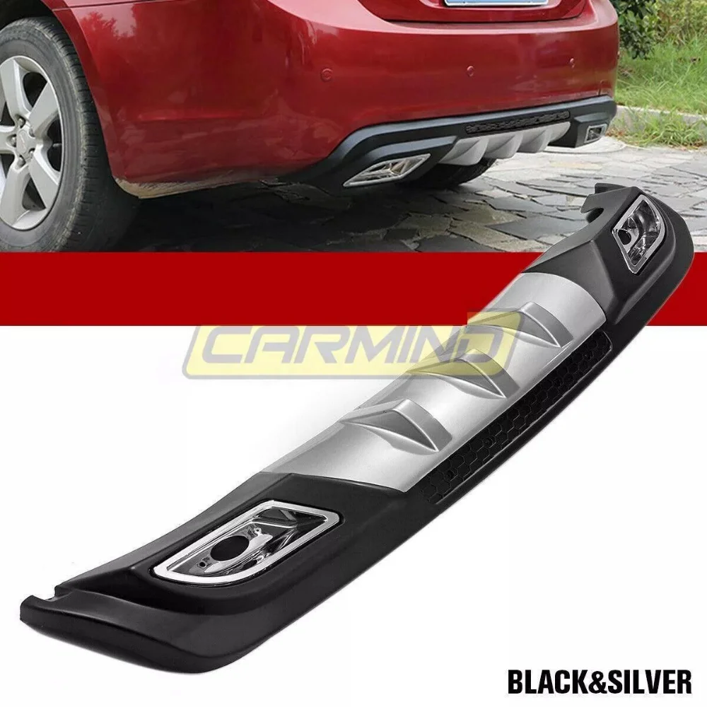 Car Rear Bumper Diffuser For Chevrolet Cruze Black ABS Plastic Car ...