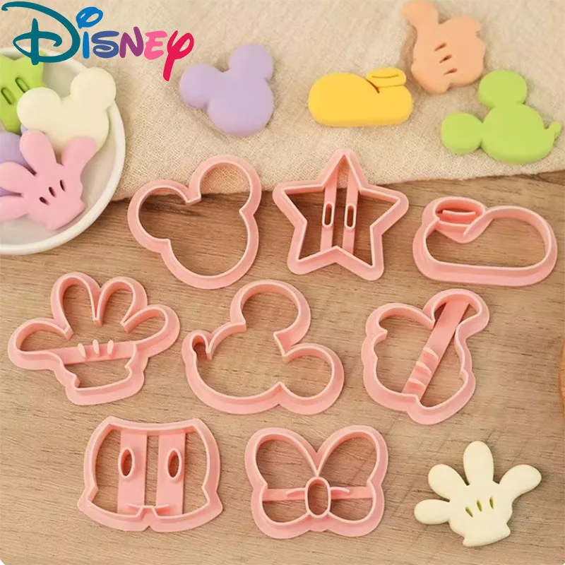 8pcs-Disney-Mickey-Mouse-Biscuit-Mold-Cartoon-Mickey-Minnie-Cookie-Die ...