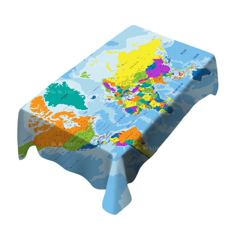 World Map Labeled Clearly