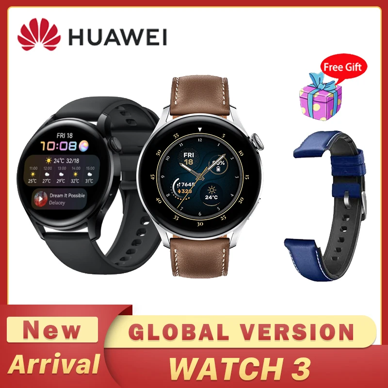 Huawei Watch 3 Global Version Smart Watch Built-in Gps All-day Smart ...