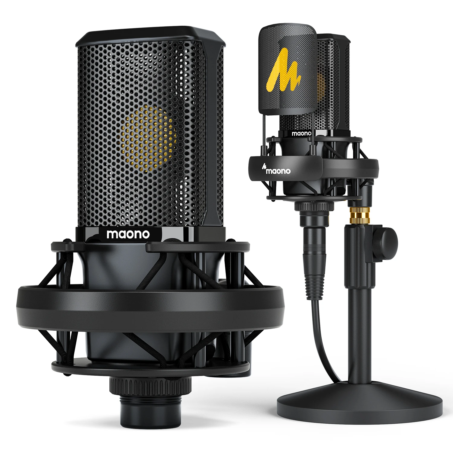 Maonocaster Audio Interface,XLR Condenser Microphone, Podcast Equipment ...