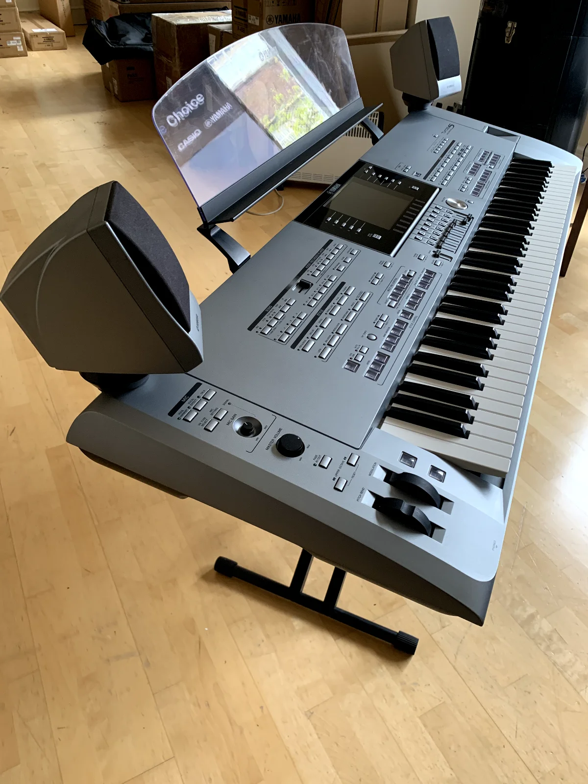 Yamaha Tyros 5 Keyboard