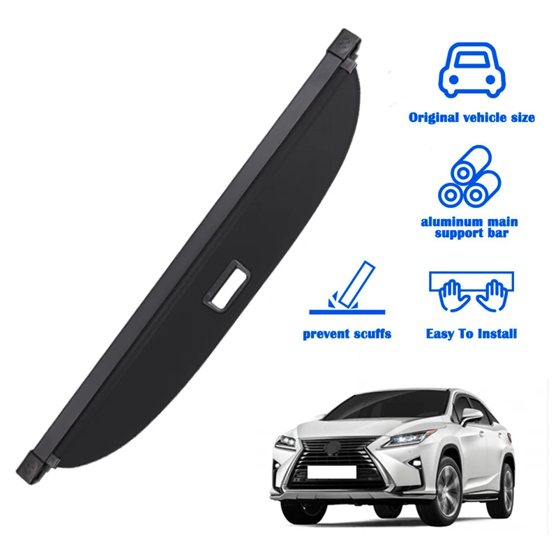 Retractable Cargo Cover For Lexus RX300 2016 2021 Trunk Storage Rack Waterproof Shield Privacy Curtain Interior Auto Parts AliExpress