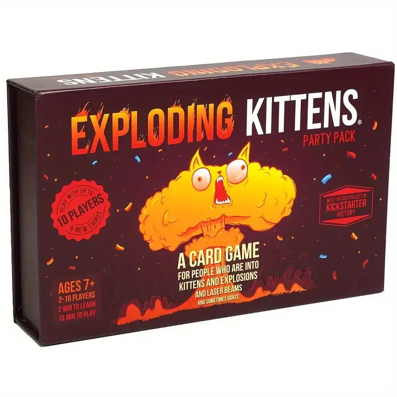 Explosive-Cat-Party-Set-Card-Game-Simple-Family-Friendly-Party-Game ...